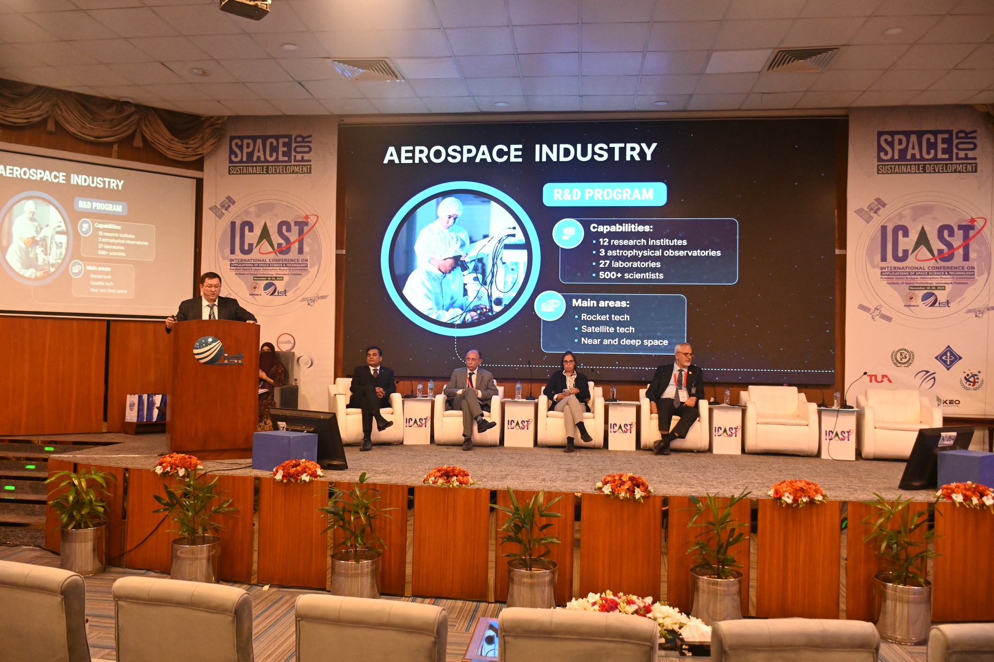 ICAST - International Conference On Applications Of Space and Technology
